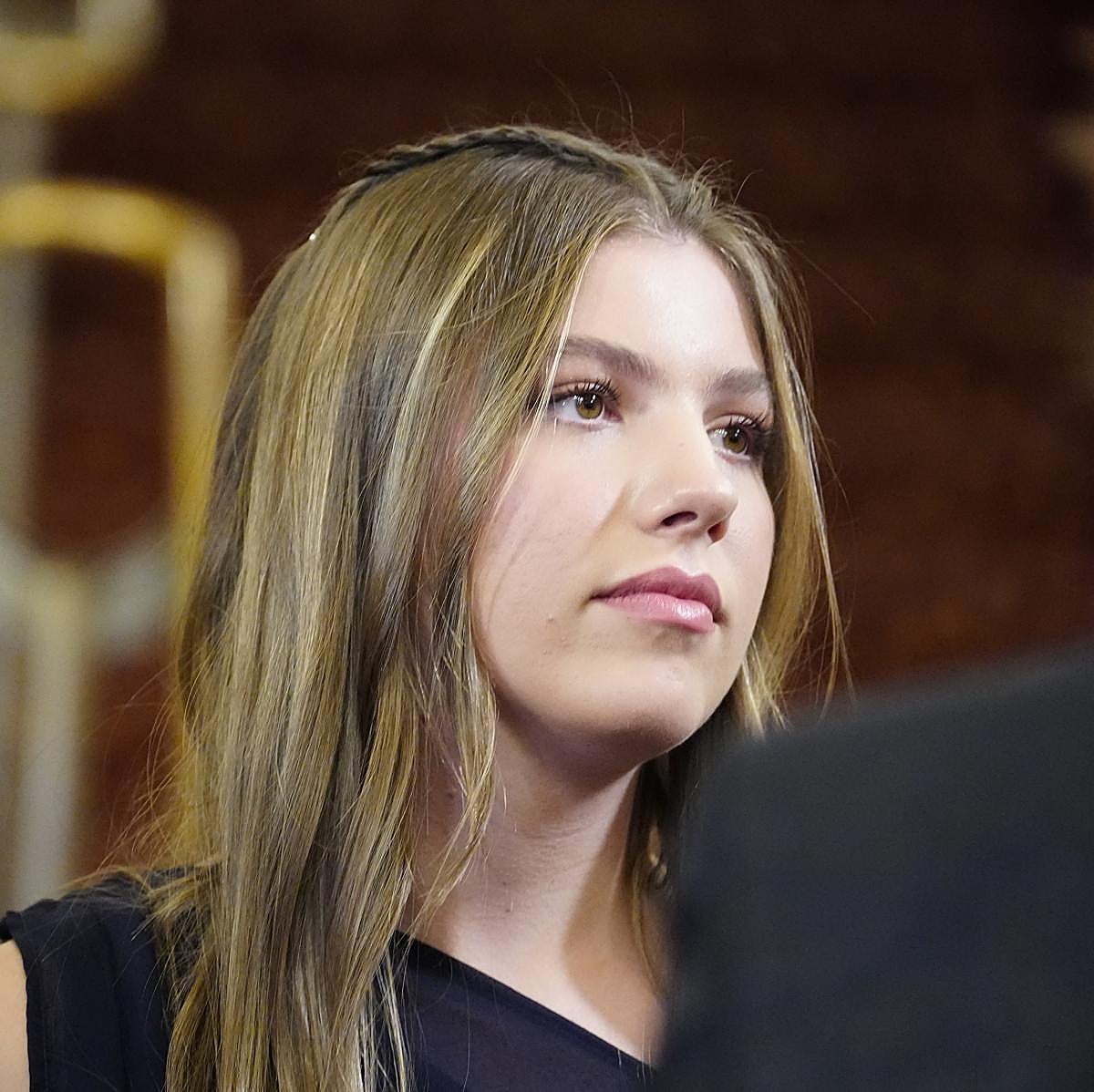 La infanta Sofía, la más original en los Premios Princesa de Girona 2025: escote asimétrico y ...